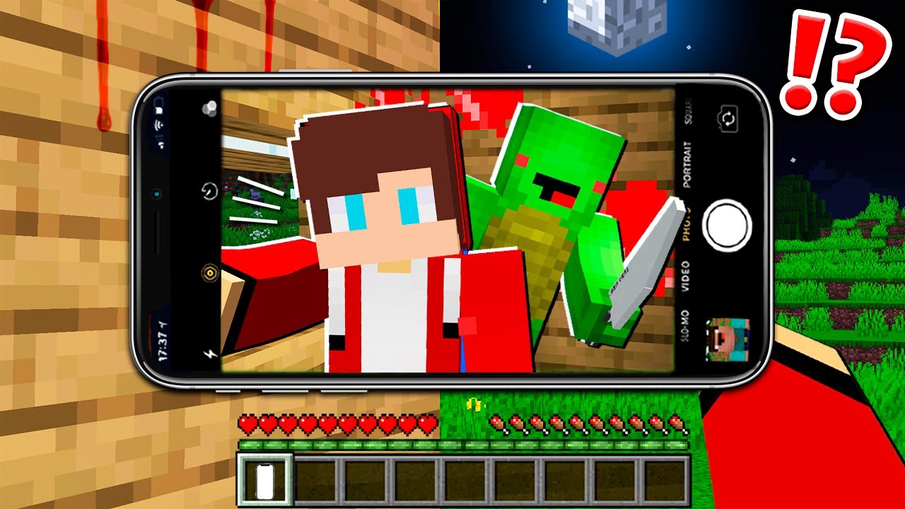 WHY did MIKEY go CRAZY and ATTACK JJ in Minecraft? EVIL MIKEY! JJ LAST SELFIE - Minecraft ...