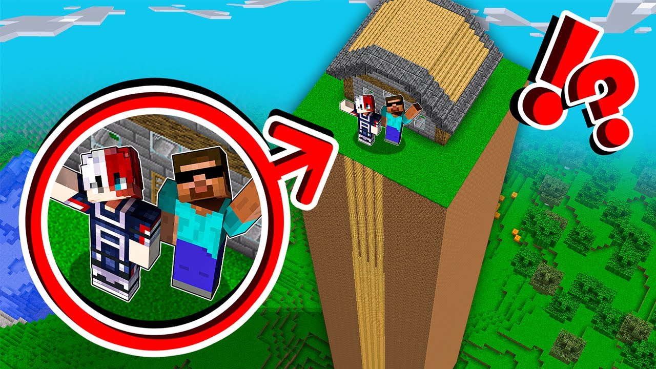 We Found Secret TOWER HOUSE With @ProBoiz95 In Minecraft - Minecraft videos