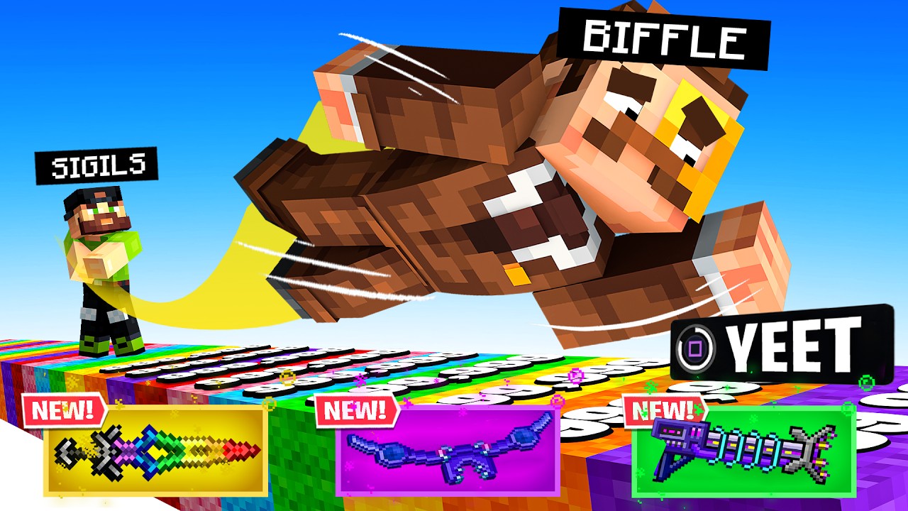 YEET Yourself for OP LOOT in Minecraft - Minecraft videos