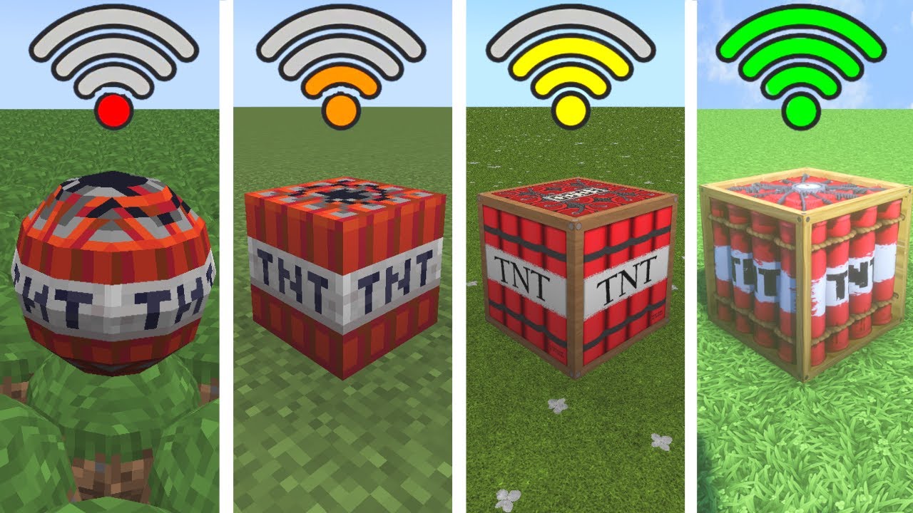 minecraft in different Wi-Fi - Minecraft videos