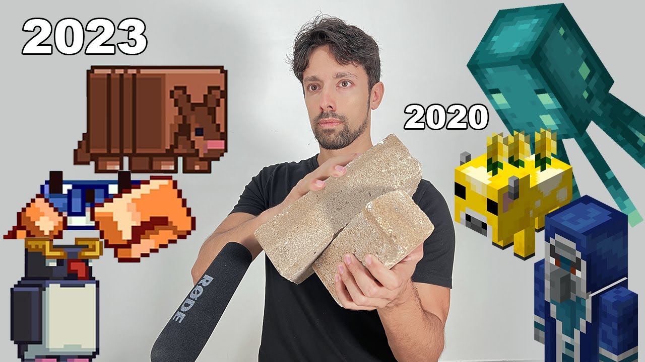 ASMR sounds from the Minecraft mob vote (2020-2023) - Minecraft videos