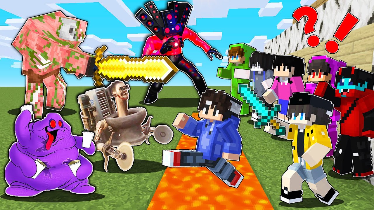 Best of Minecraft: OMOCRAFT vs Evil Monsters!!! - Minecraft videos