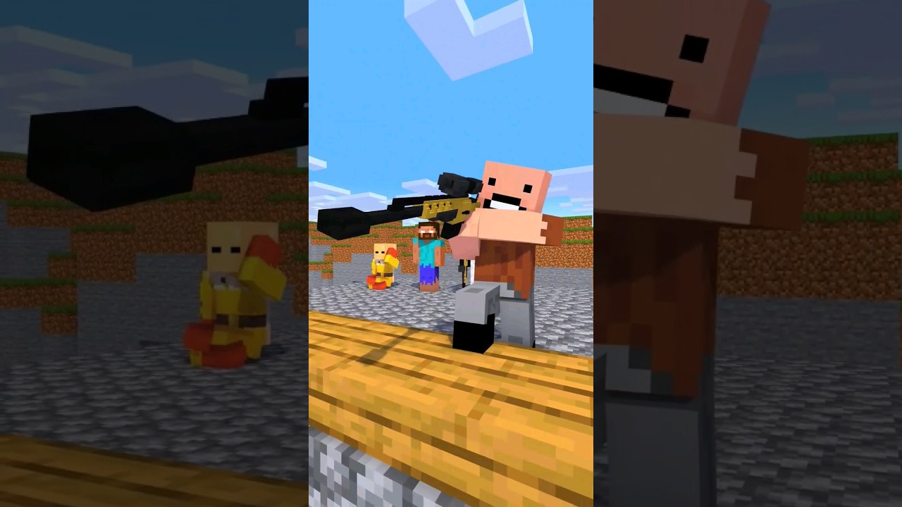 HELP Herobrine Snipe VS Entity VS Notch (Bones - Imagine Dragons) # ...