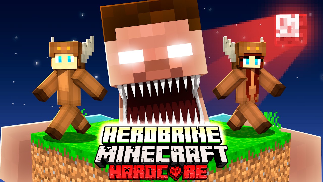 HEROBRINE Scared my GIRLFRIEND.. Minecraft: Scariest Mod #2 - Minecraft videos