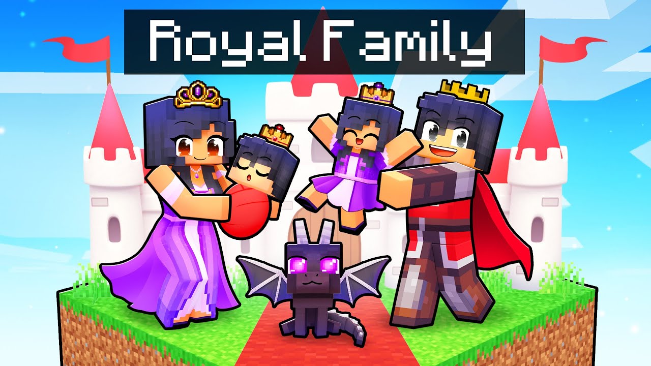 Having A ROYAL FAMILY in Minecraft! - Minecraft videos