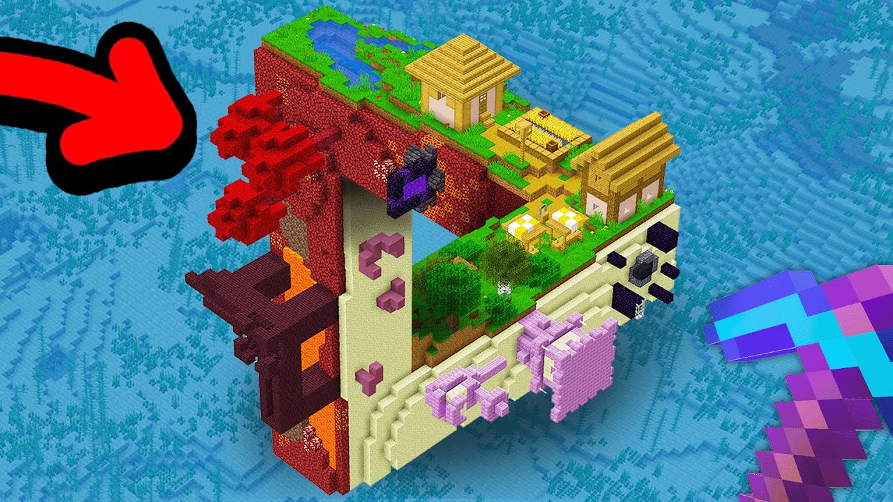 I Built Illusions in Survival Minecraft - Minecraft videos