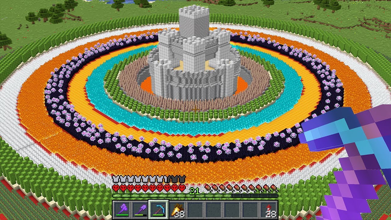 I Built Minecraft's Safest Base - Minecraft videos