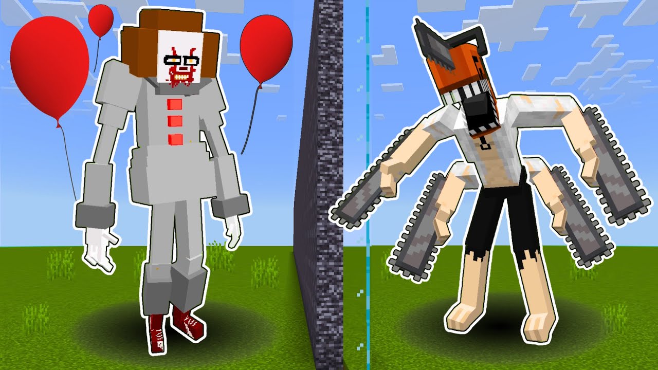 I Cheated in a PENNYWISE Mob Battle || Minecraft PE - Minecraft videos