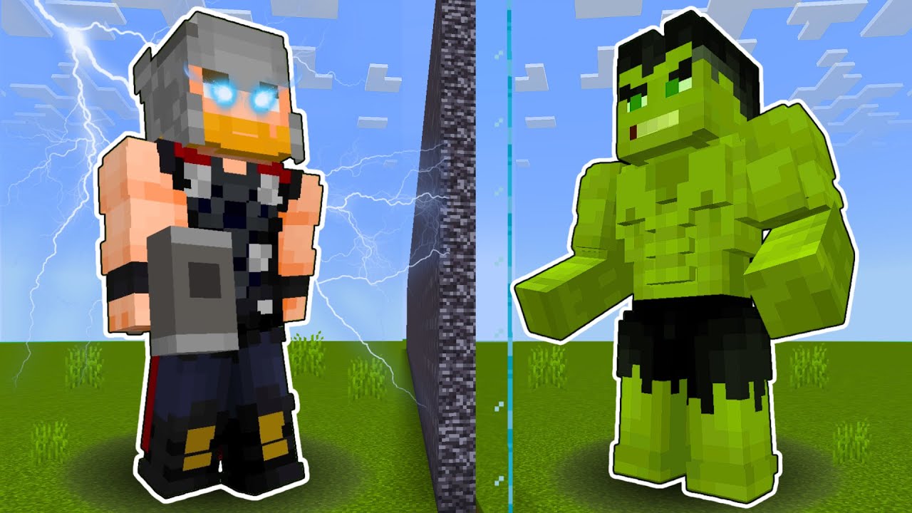 I Cheated in a SUPER THOR Mob Battle || Minecraft PE - Minecraft videos