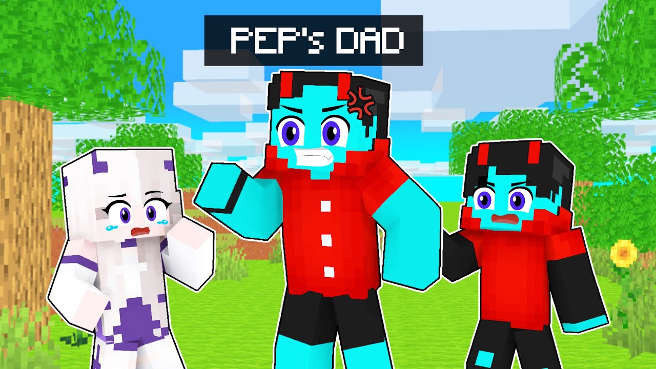 I Met Pepesan's DAD In Minecraft! - Minecraft videos