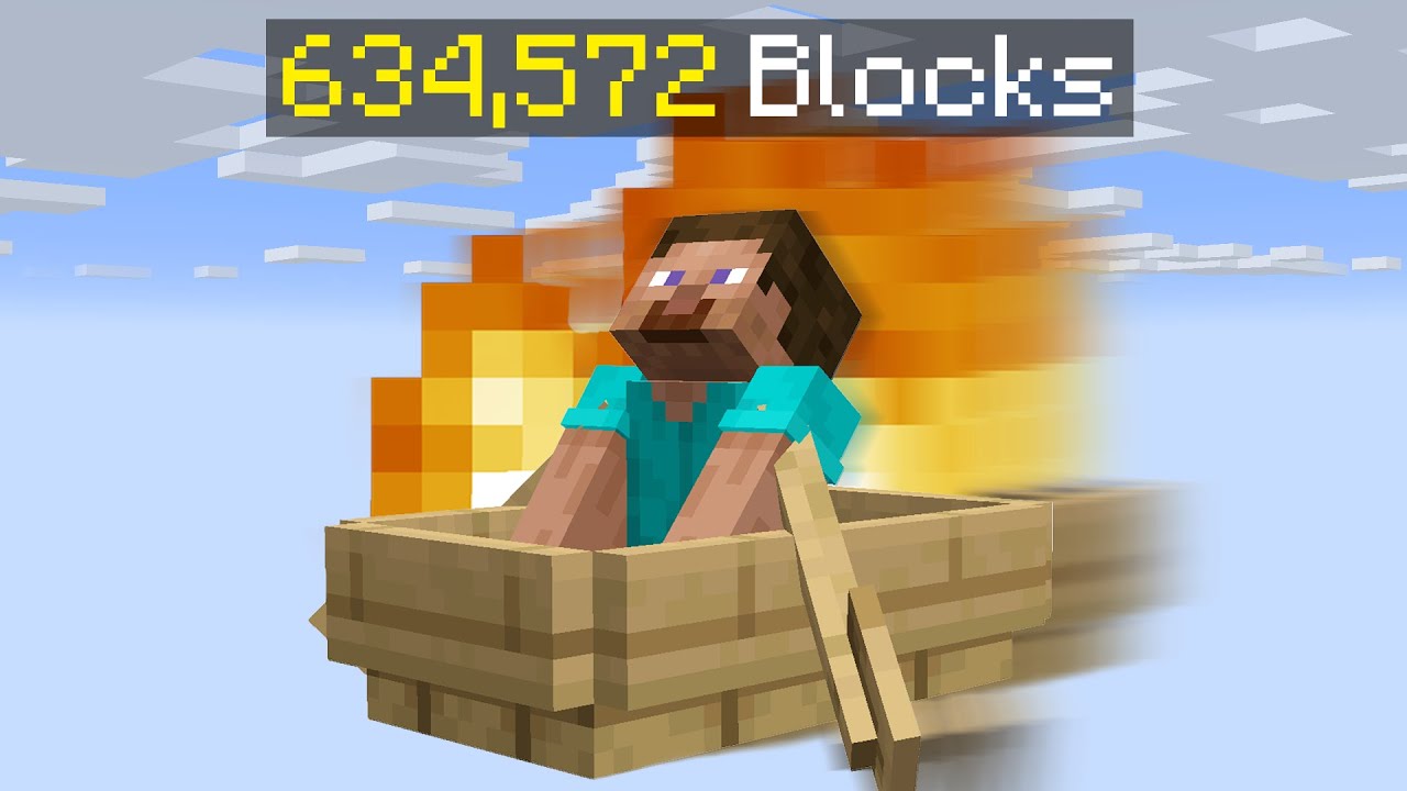 I Tested Minecraft's Best Traveling Methods - Minecraft videos