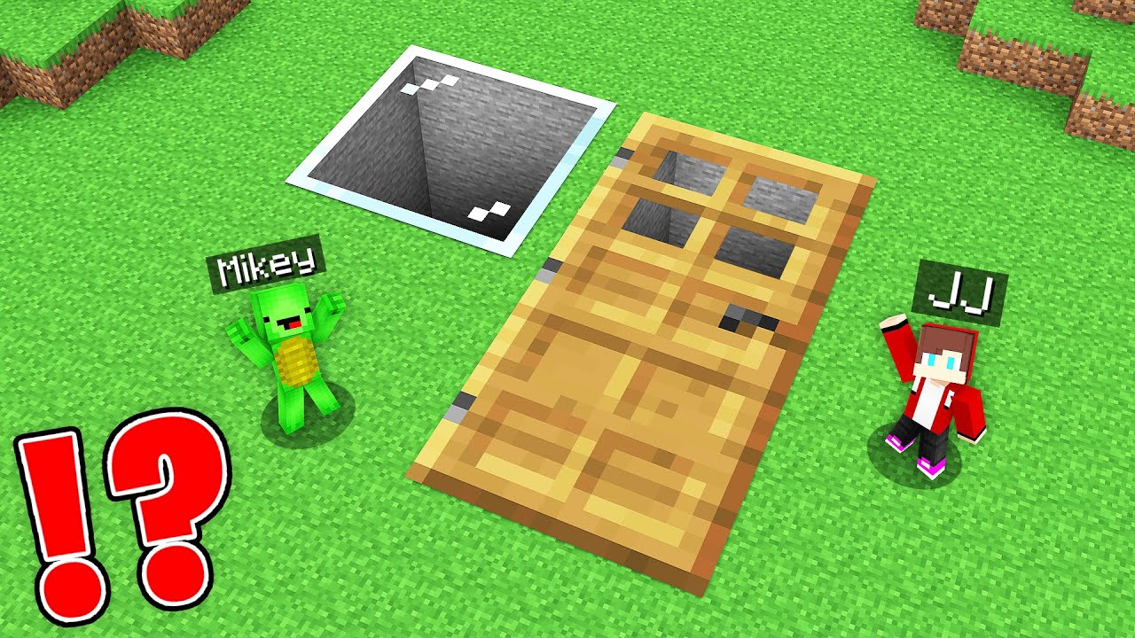 JJ and Mikey Found The BIGGEST HOUSE Underground in Minecraft Maizen! - Minecraft videos