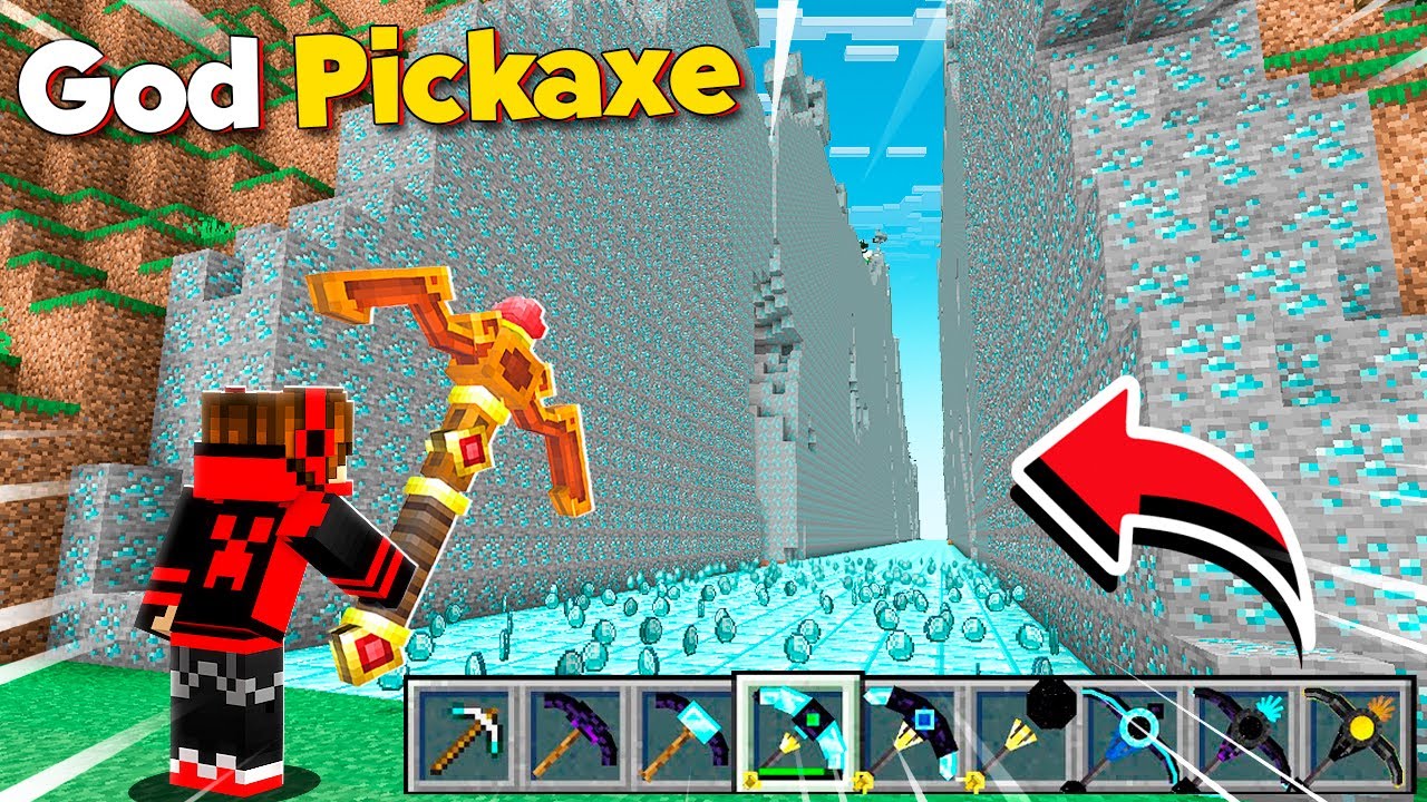 Minecraft, But There Are Custom Pickaxes !!! - Minecraft videos