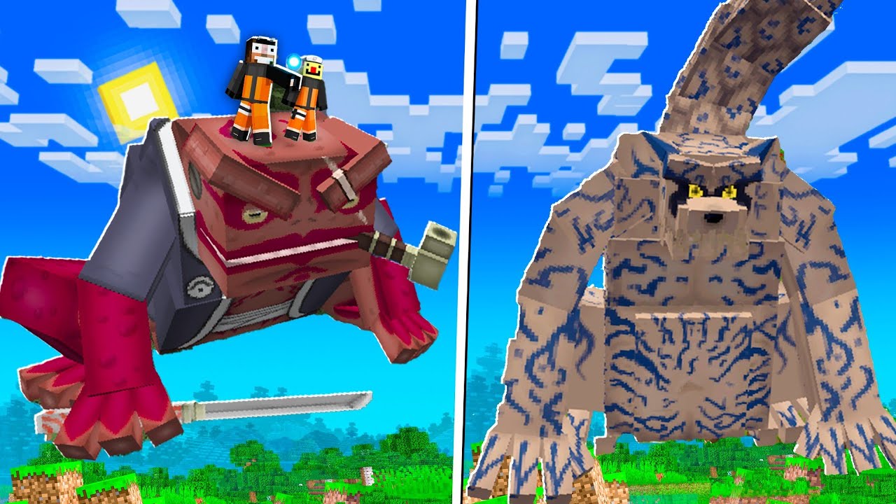 Minecraft, I Survived 200 Days as Naruto in Minecraft || Minecraft Mods ...