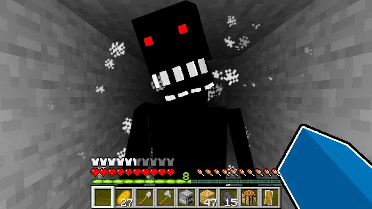 Minecraft Manhunt, But I Scare My Hunters... - Minecraft videos