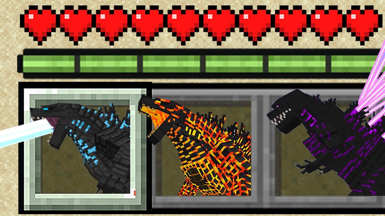 Minecraft PE GODZILLA MOD / SHIN GODZILLA MOD in Minecraft Pocket ...