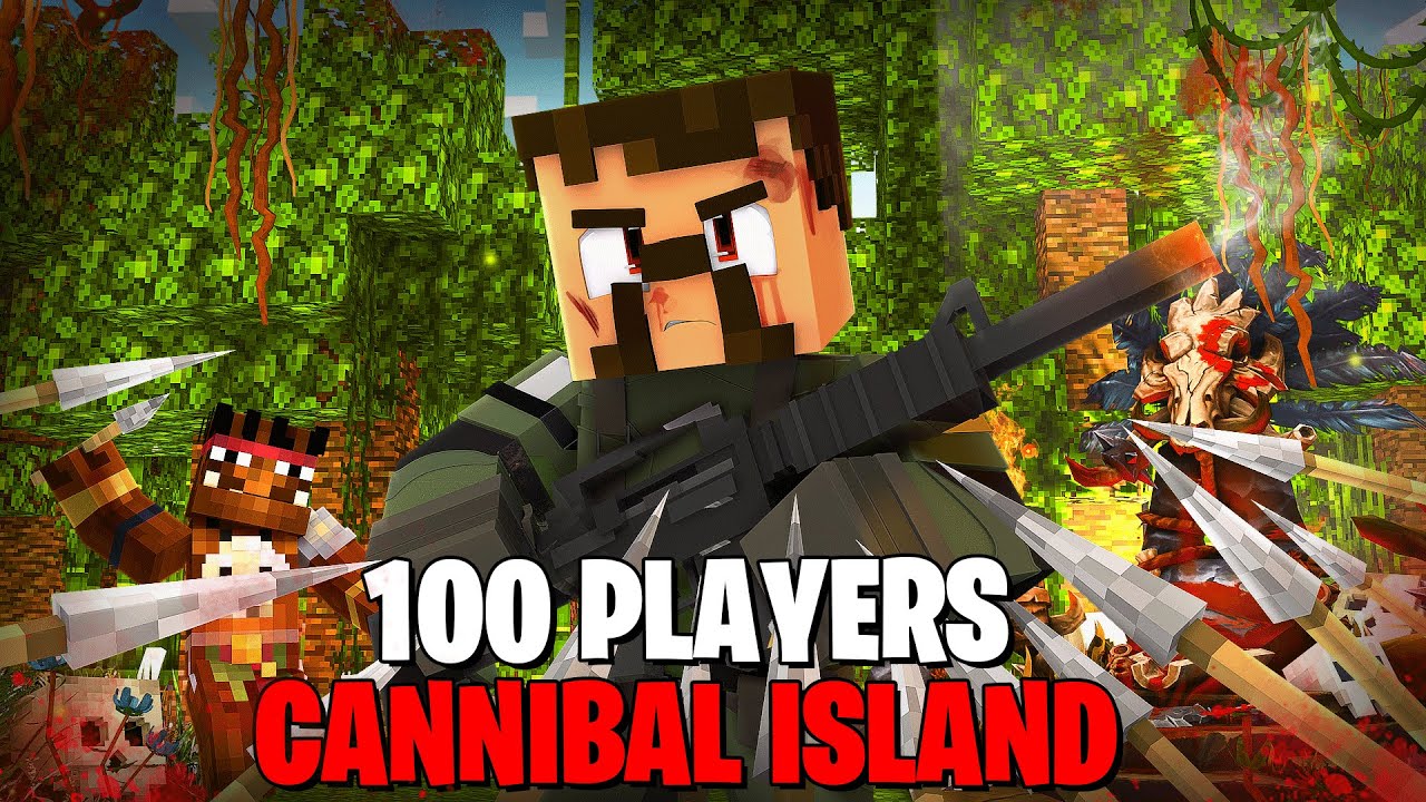 Minecraft Players Simulate Plane Crash on a Cannibal Island ...