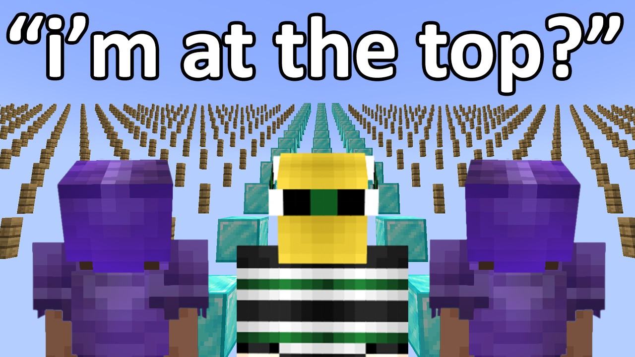 Minecraft but I become a PARKOUR MASTER - Minecraft videos