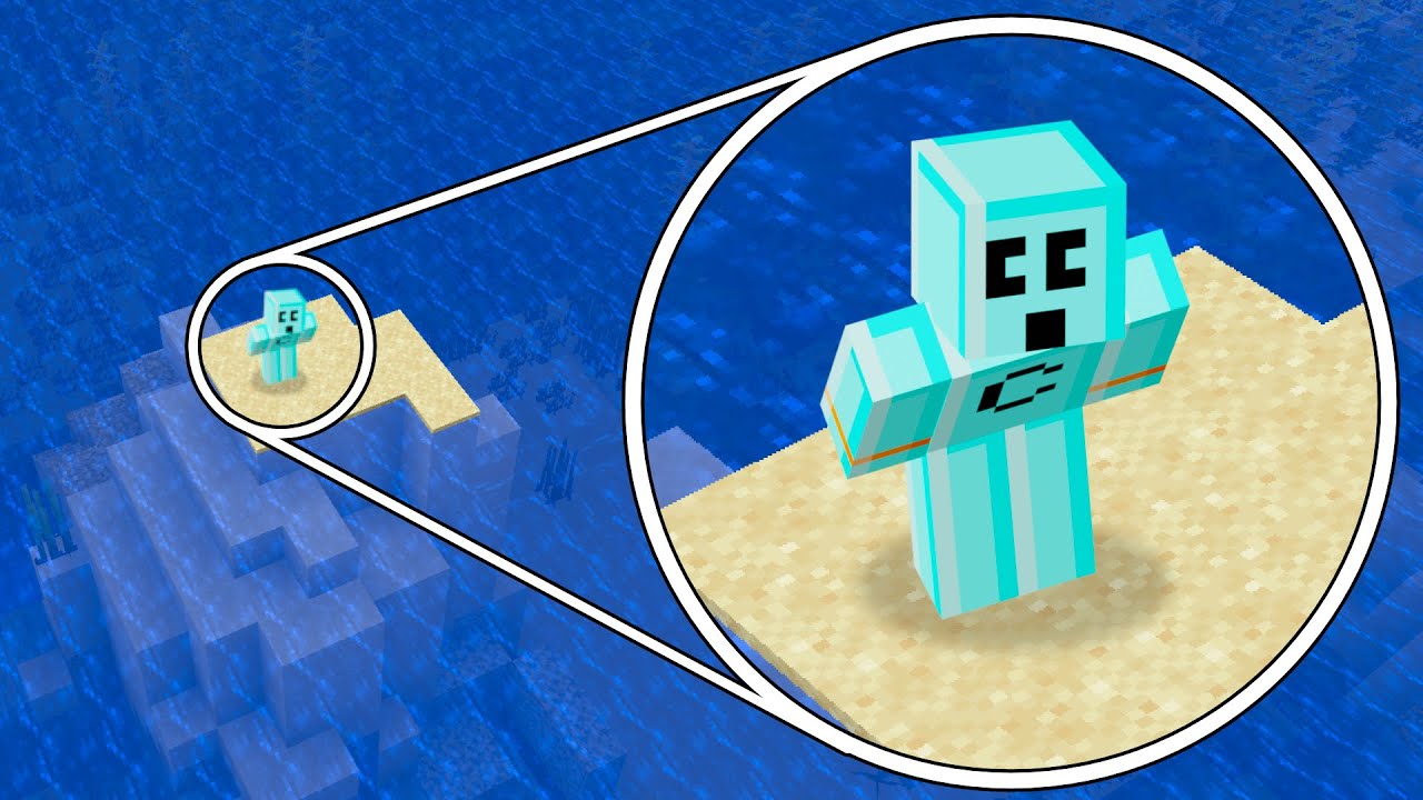 Minecraft but I'm Stuck on a Deserted Island - Minecraft videos