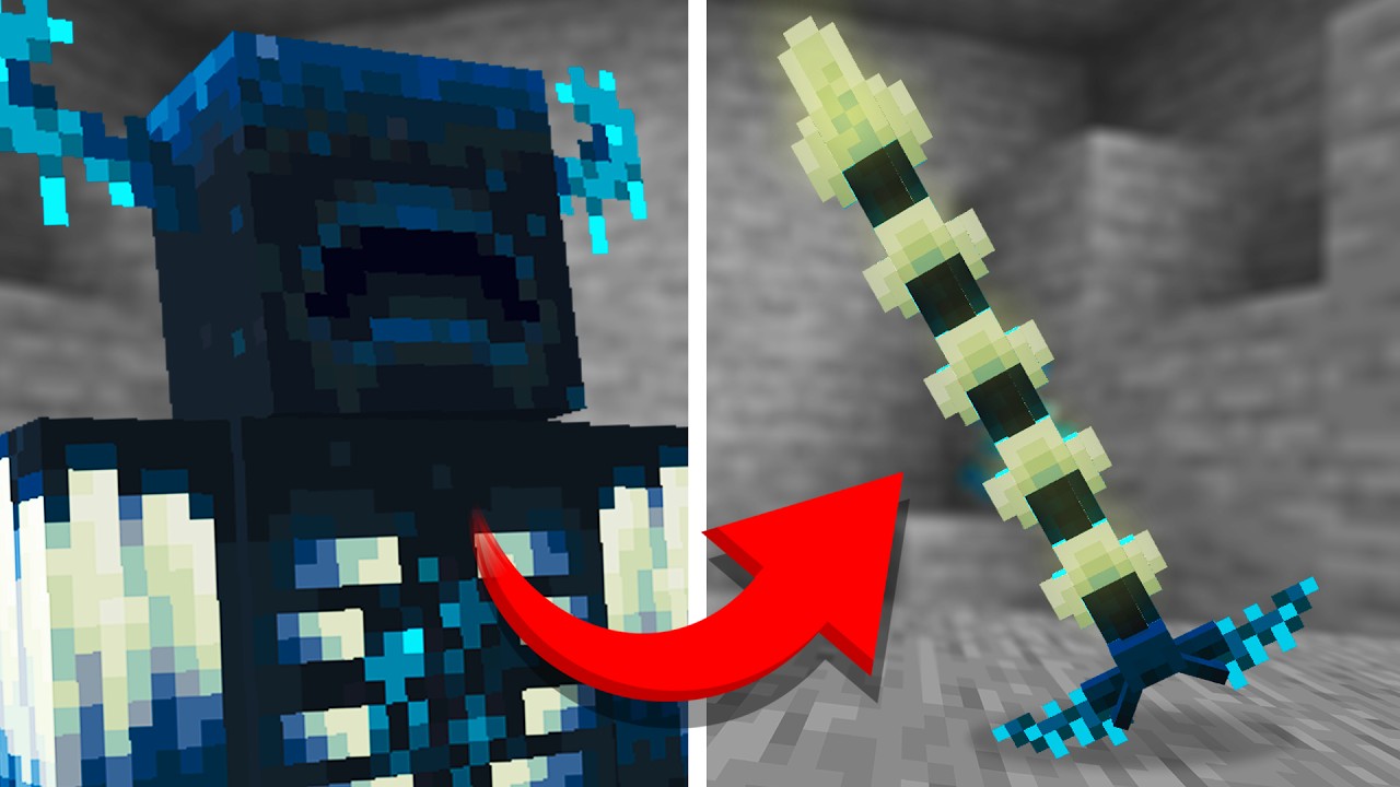 Minecraft but there are Boss Mob Weapons - Minecraft videos
