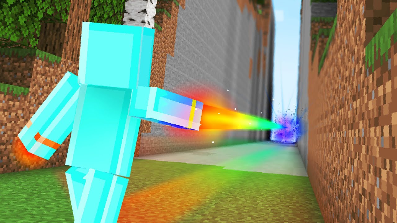 Minecraft but there are Super Punches - Minecraft videos