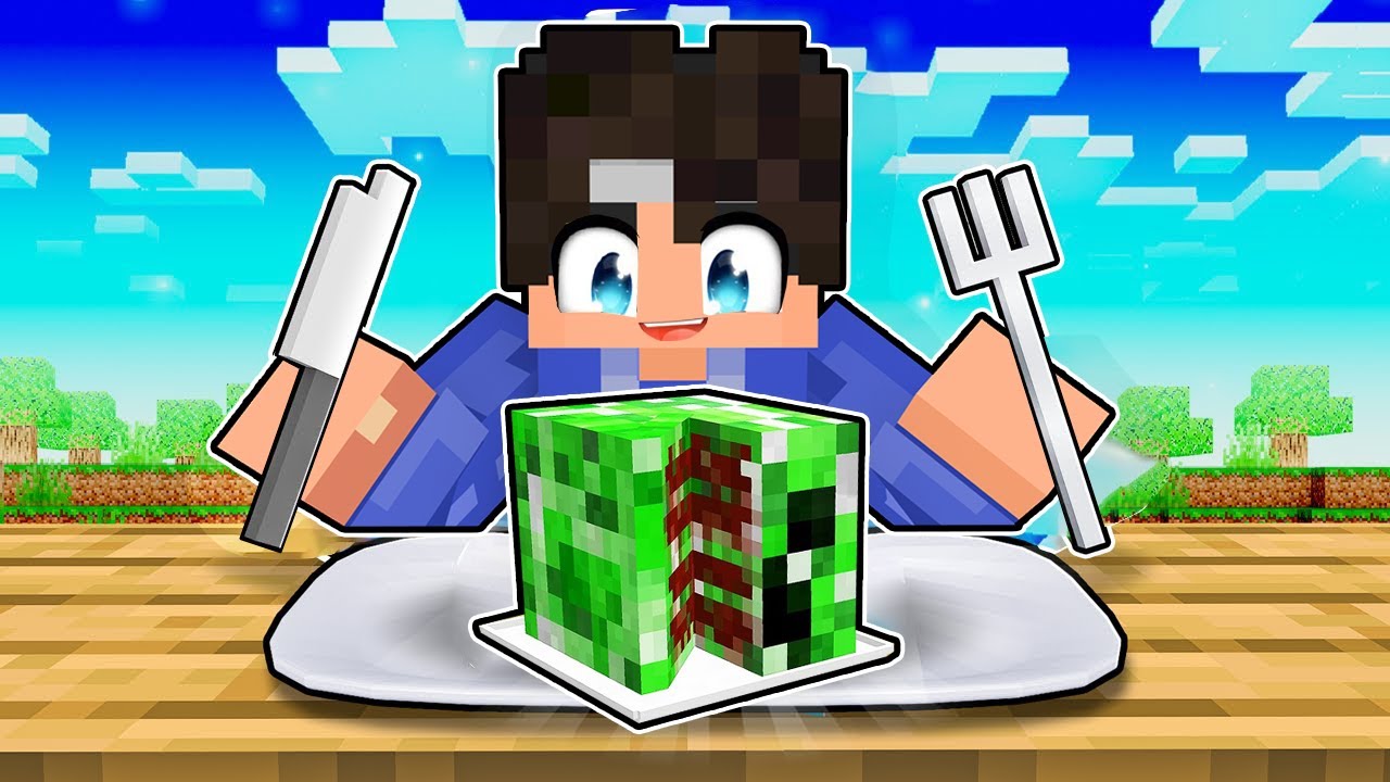 Minecraft, but you can Eat Mobs - Minecraft videos