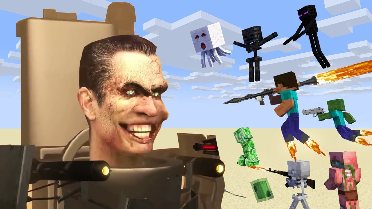 Monster School : ALL SKIBIDI TOILET CHALLENGE - Minecraft Animation ...