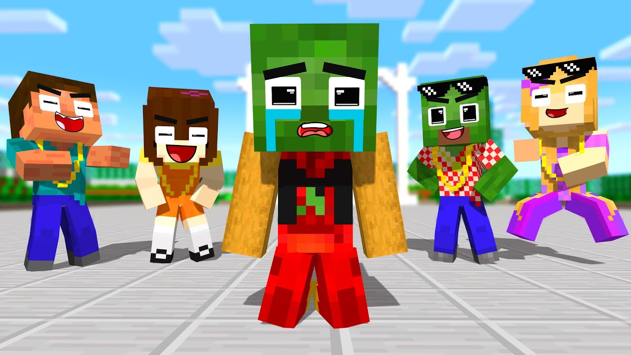 Monster School : ZOMBIE Help My Friends ? - Minecraft Animation ...