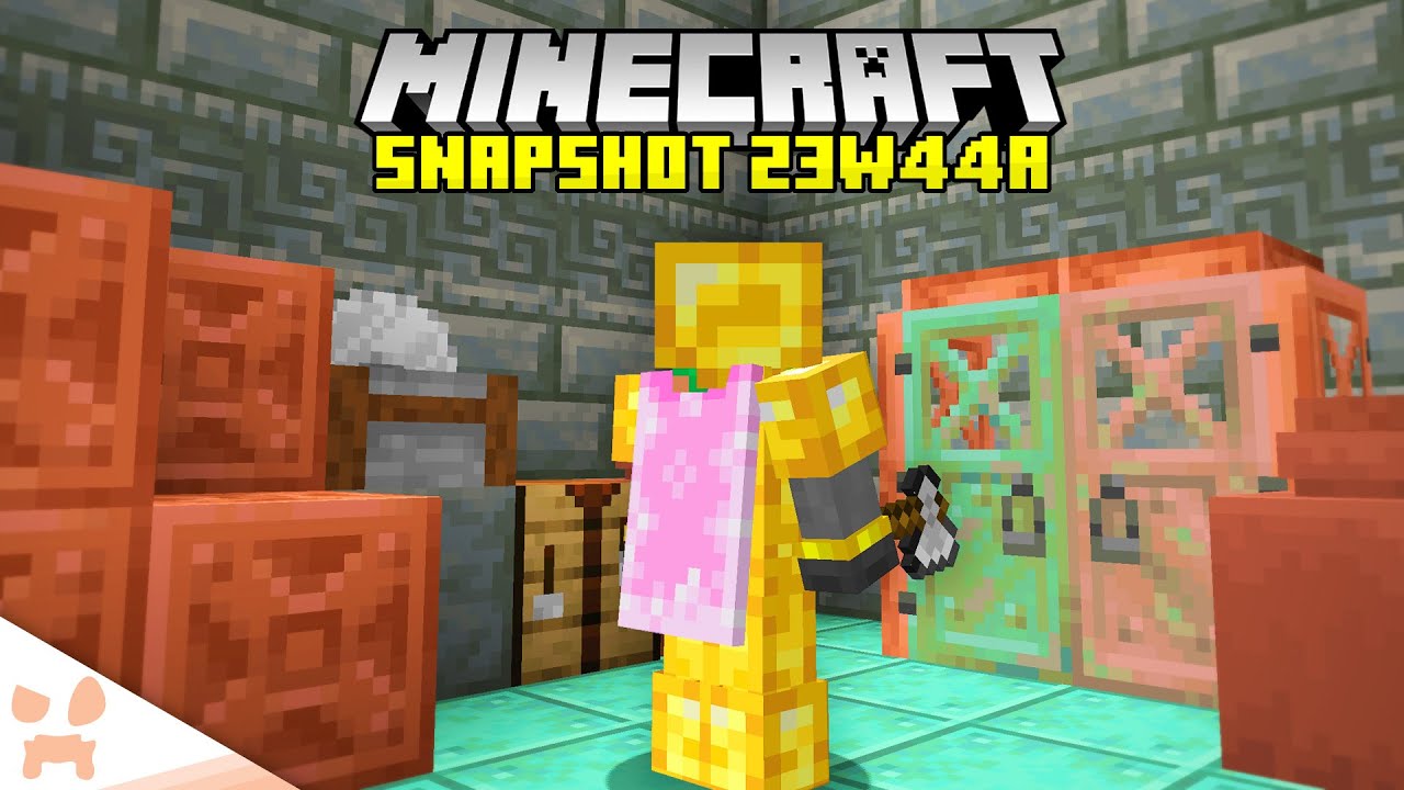 NEW CAPE, TRIAL CHAMBERS INFO, COPPER & TUFF STUFF! | Minecraft 1.21 Snapshot 23w44a - Minecraft ...