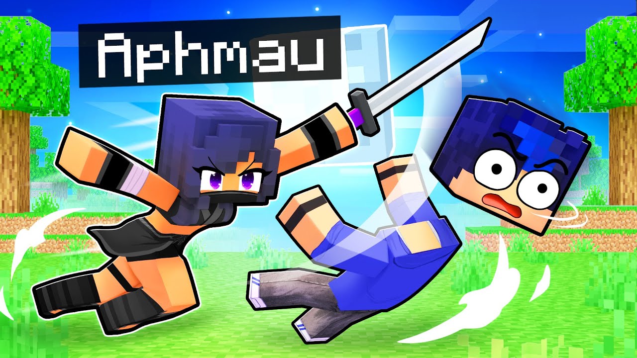 Playing Minecraft as a PROTECTIVE NINJA! - Minecraft videos