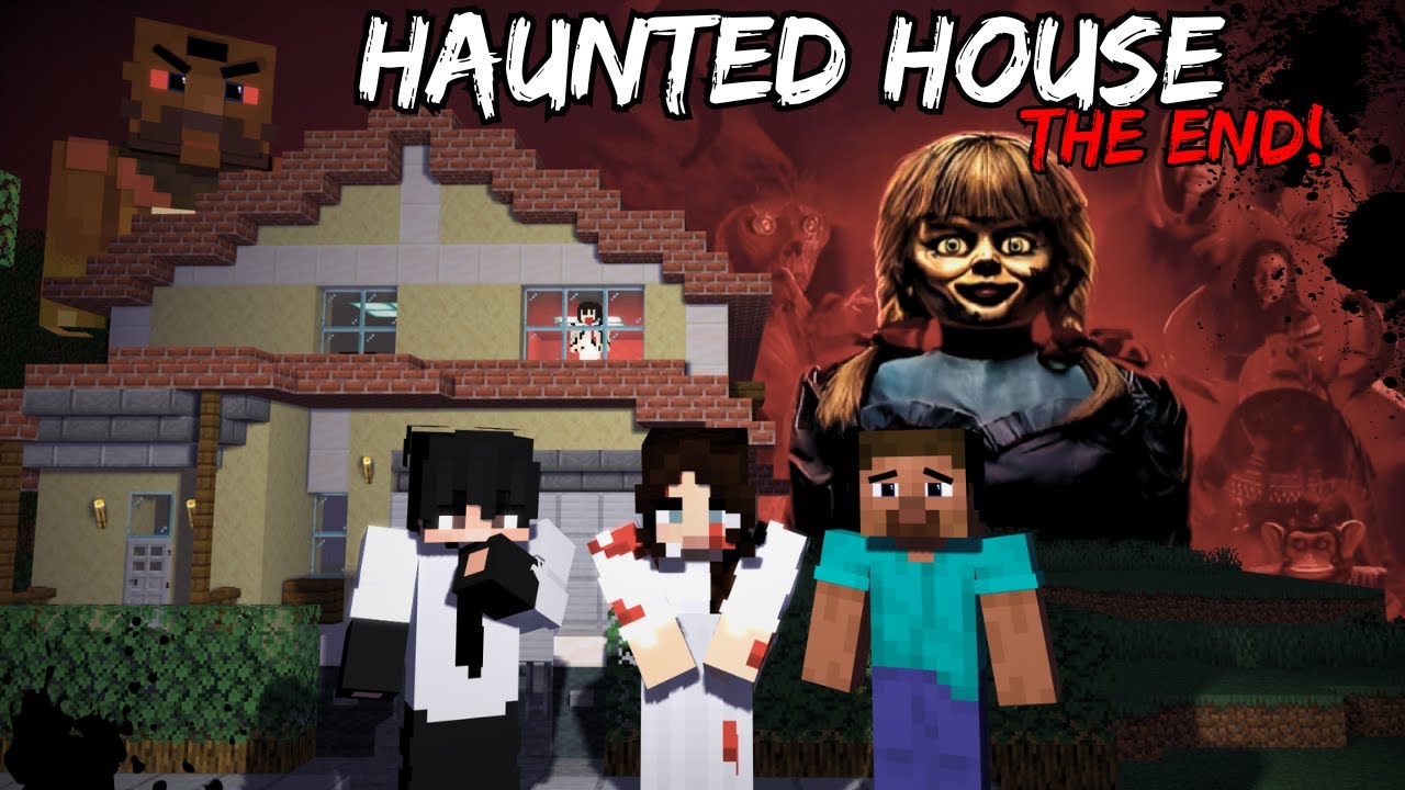 THE HAUNTED HOUSE | PART-6 | THE END | Minecraft Horror Story in Hindi ...