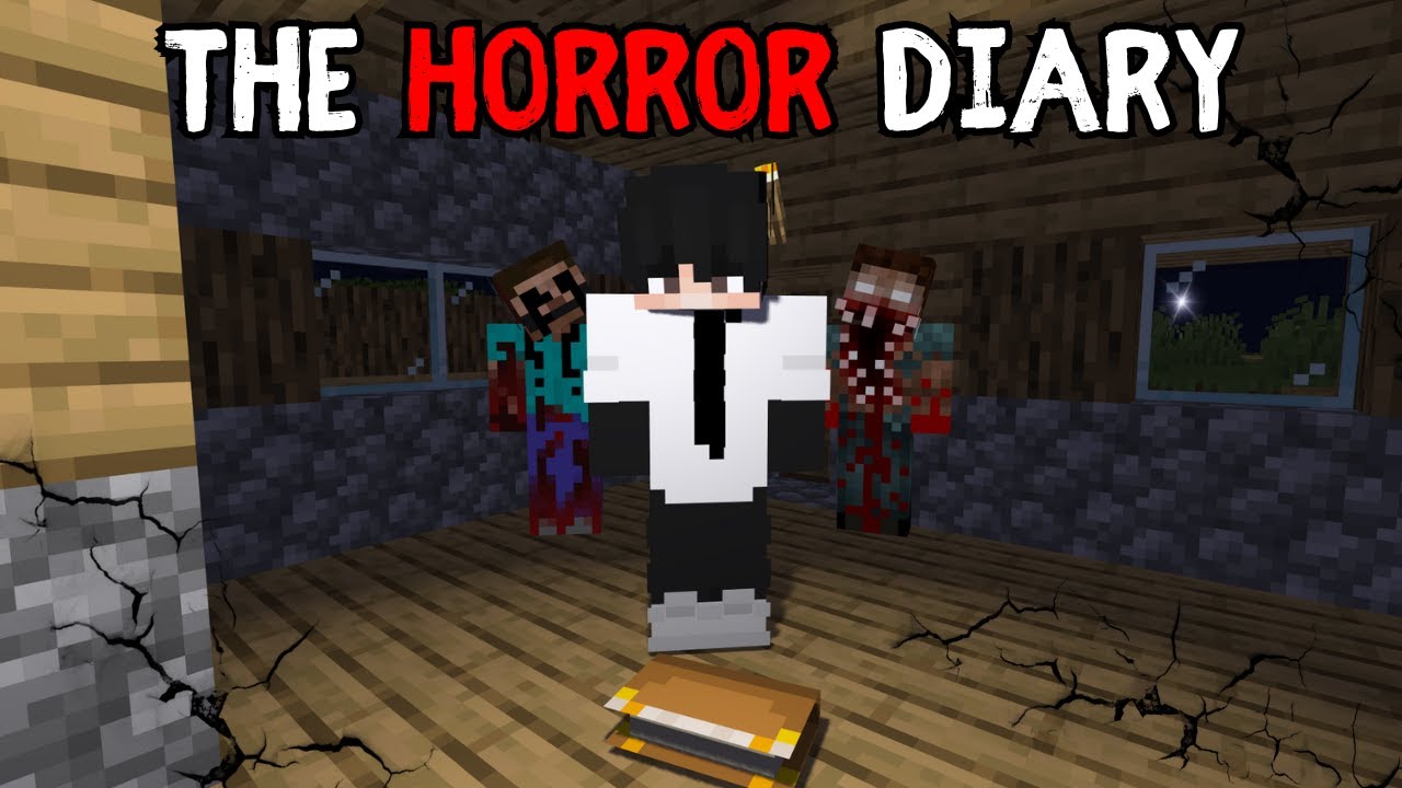 THE HORROR DIARY || Scary Minecraft Story in Hindi - Minecraft videos