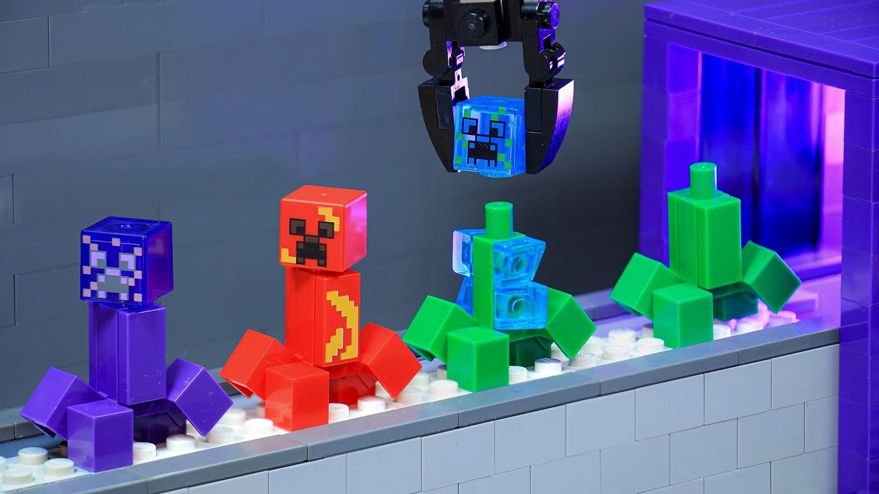 The Sad Story Of Minecraft's First Charged Creeper - LEGO Minecraft ...