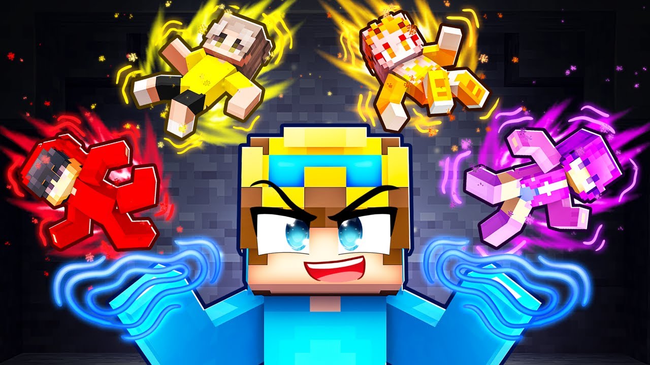 Using SUPER POWERS To Prank My Friends In Minecraft! - Minecraft videos