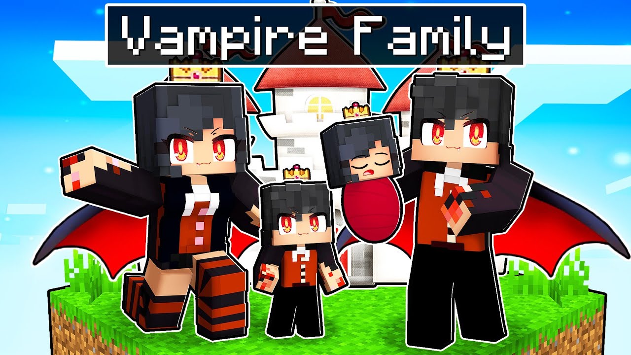 APHMAU Having A ROYAL VAMPIRE FAMILY in Minecraft! - Parody Story(Ein ...