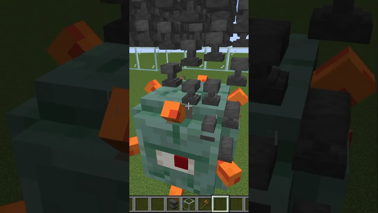 Anvils vs Minecraft Mobs - Minecraft videos