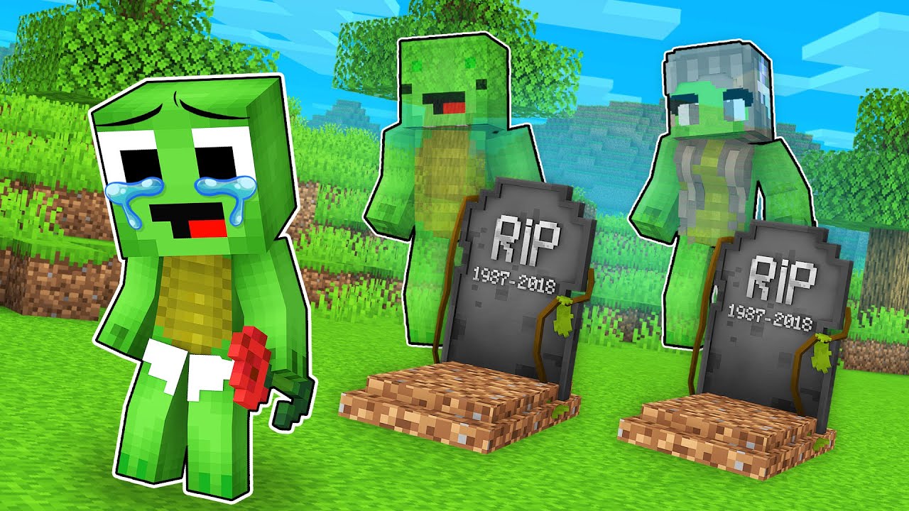 Baby Mikey Is All ALONE in Minecraft (Maizen) - Minecraft videos
