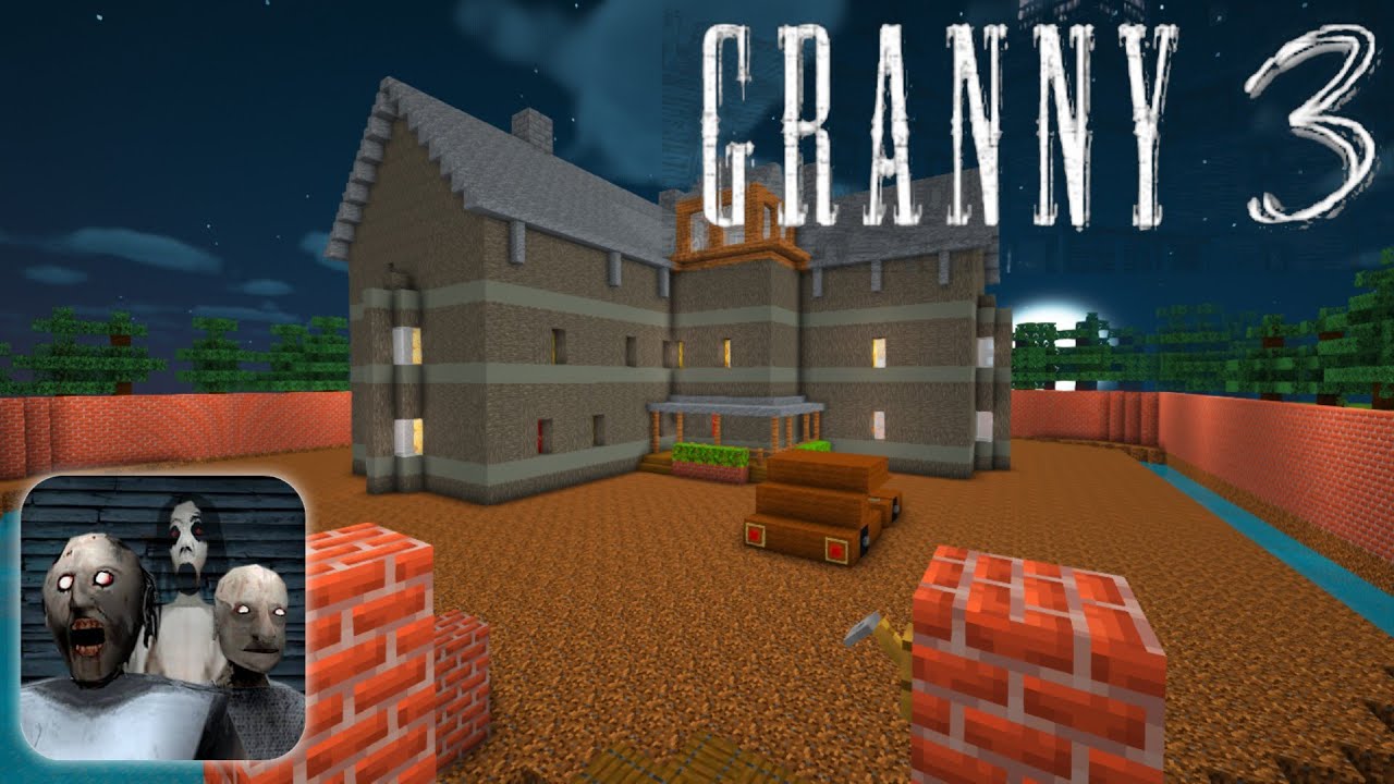 GRANNY 3 HOUSE IN MINECRAFT - Minecraft videos