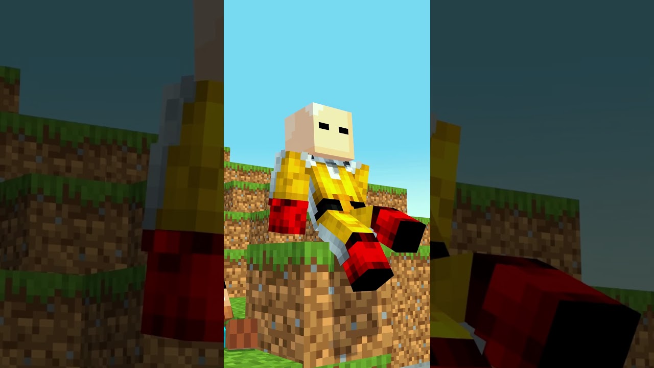 HELP Herobrine Cross the Gap - Minecraft Short Animation (Bones ...