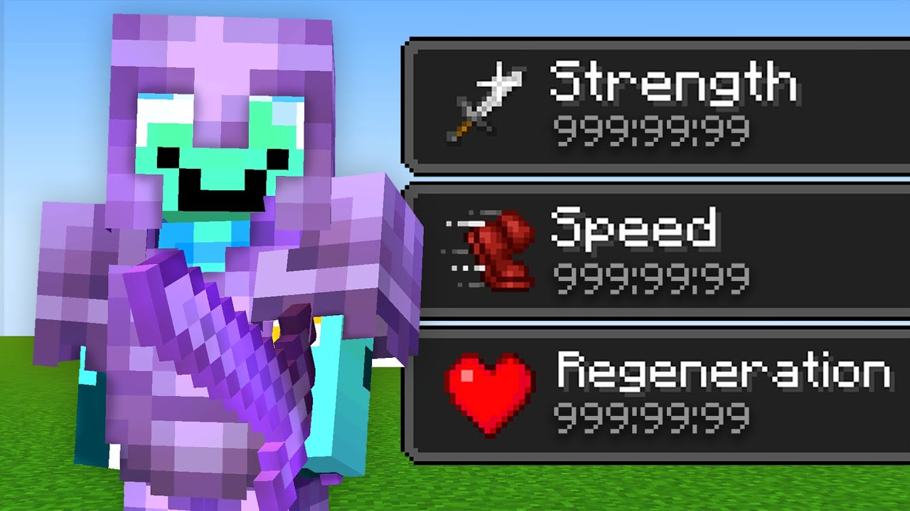 How I Got Permanent Effects - Minecraft videos