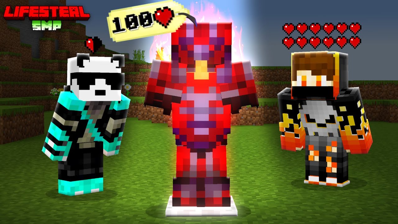 How I Stole Everyone's hearts for ILLEGAL ARMOR in this Minecraft SMP ...
