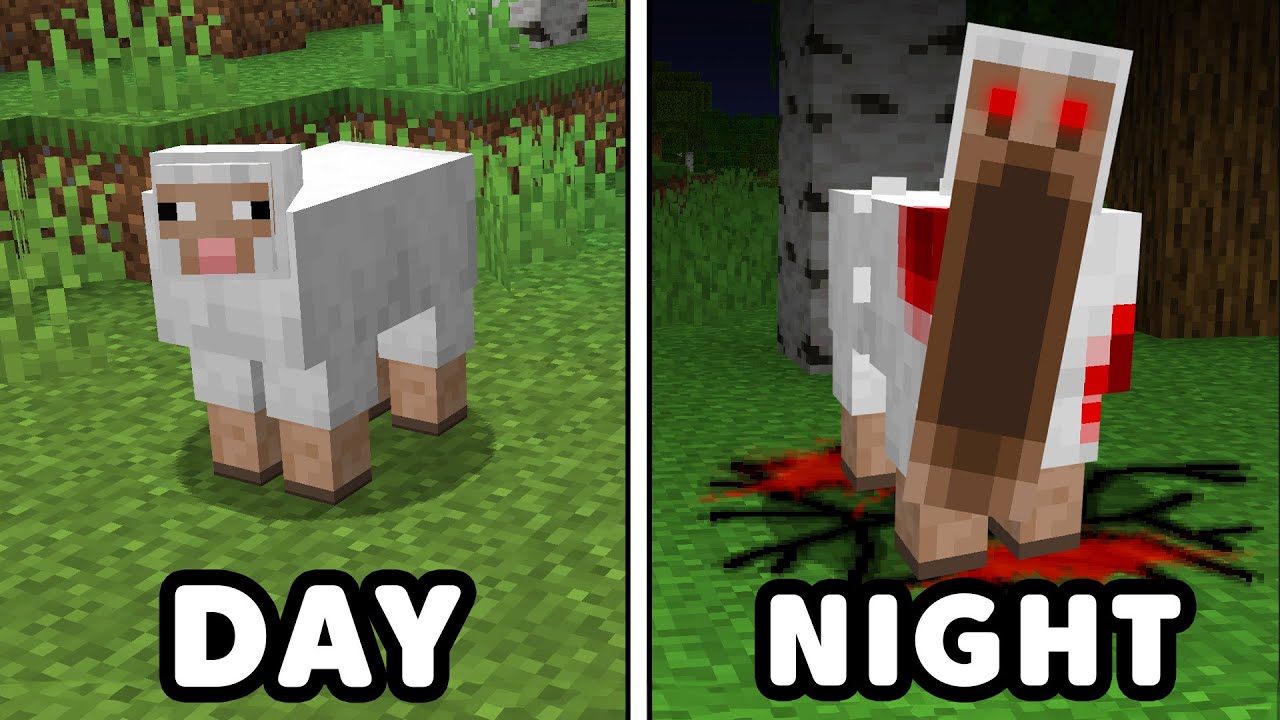 I Made Every Mob Scary in Minecraft - Minecraft videos