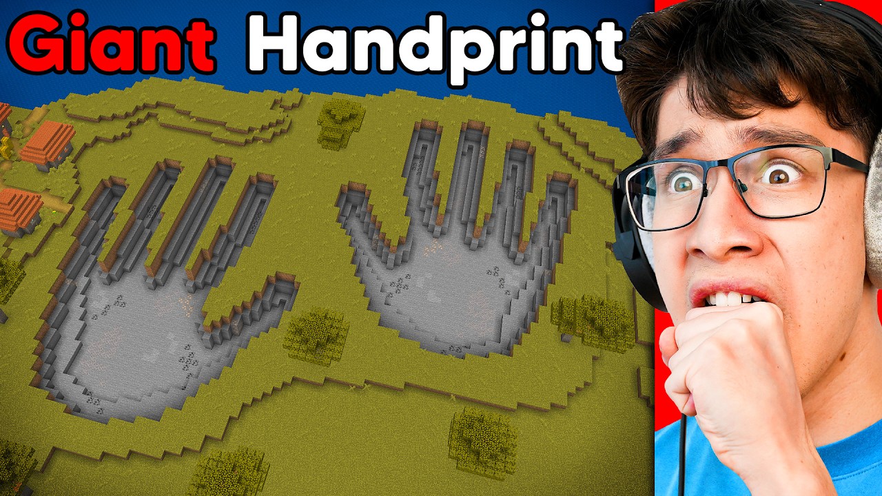 I Scared My Friend as a GIANT in Minecraft - Minecraft videos