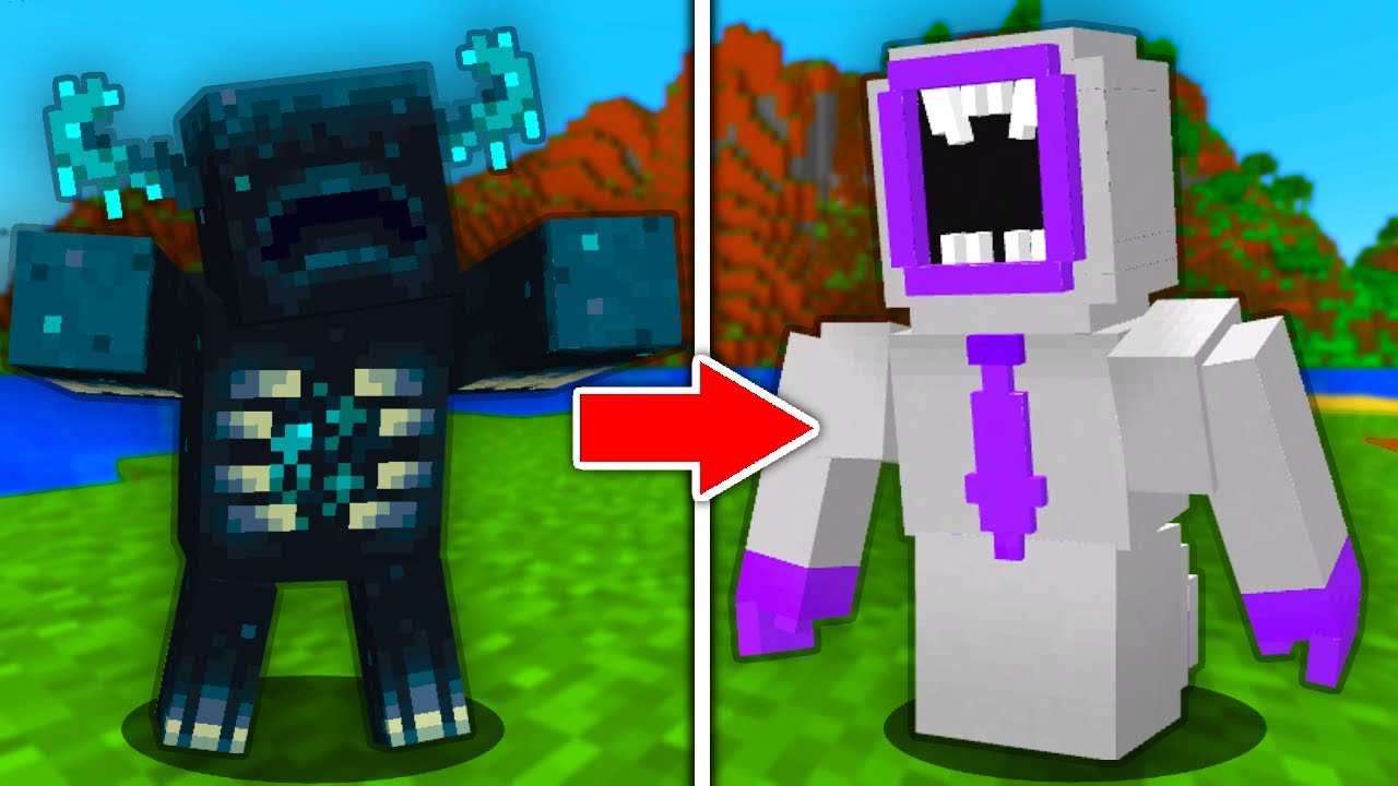 I remade every mob into Garten Of Banban 6 in Minecraft - Minecraft videos