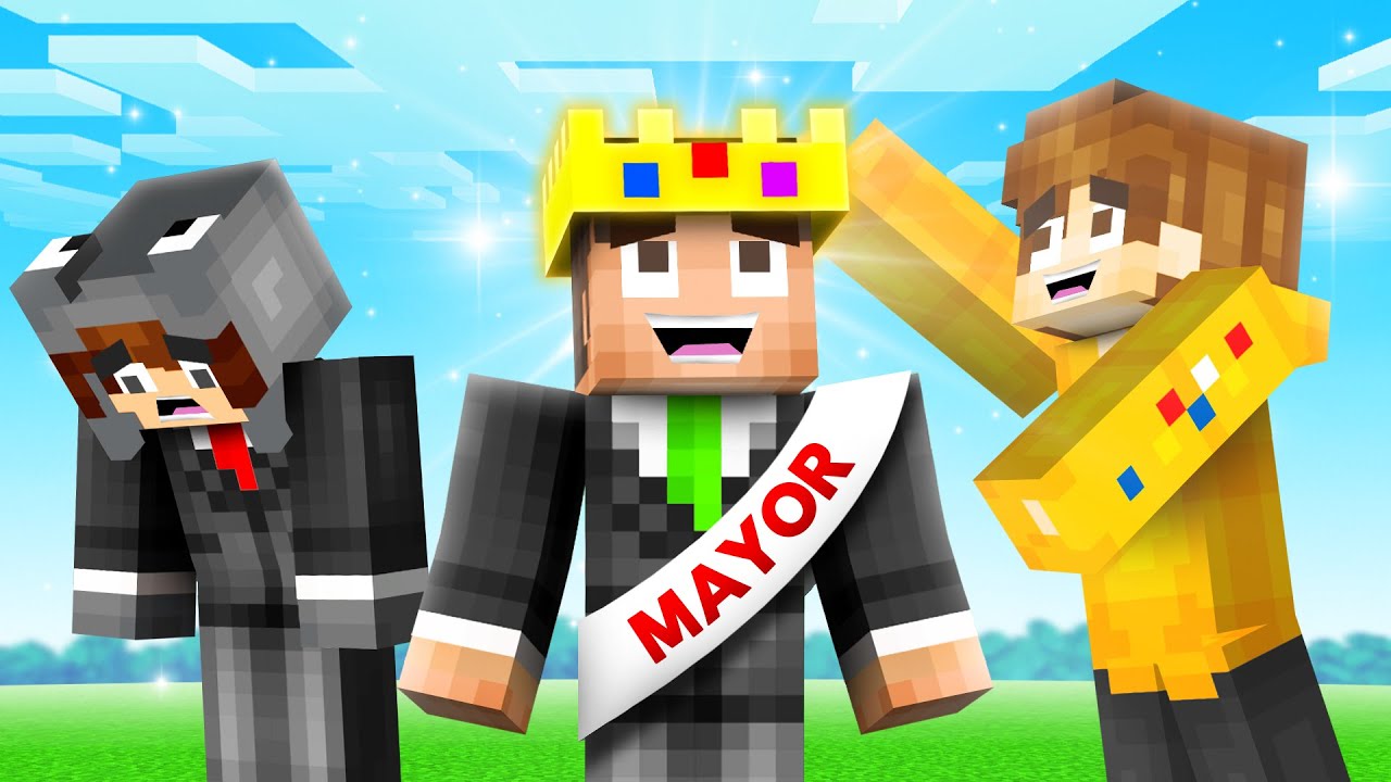 Jelly REPLACED ME As The NEW MAYOR! (Minecraft Squid Island ...