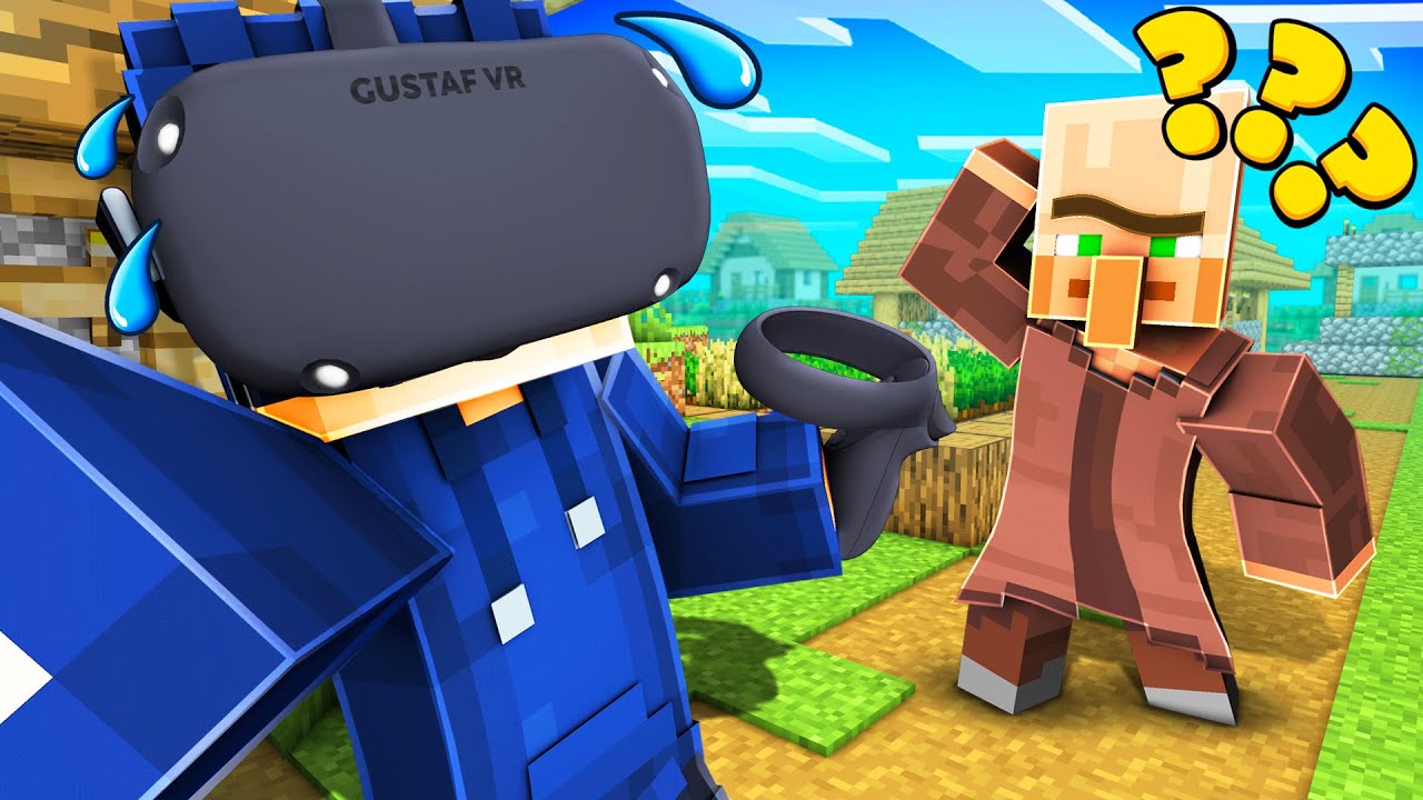 Mein ERSTES MAL MINECRAFT in VR... - Minecraft videos