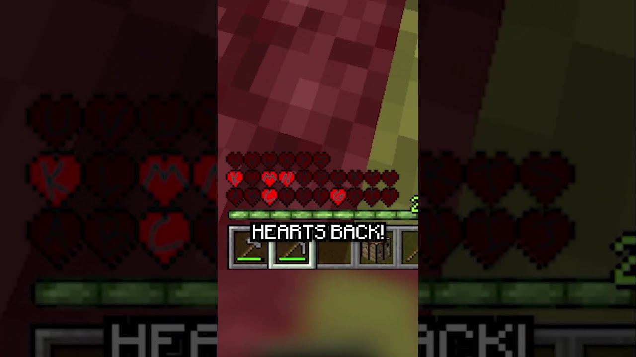 Minecraft, But Letters Are Hearts... - Minecraft videos
