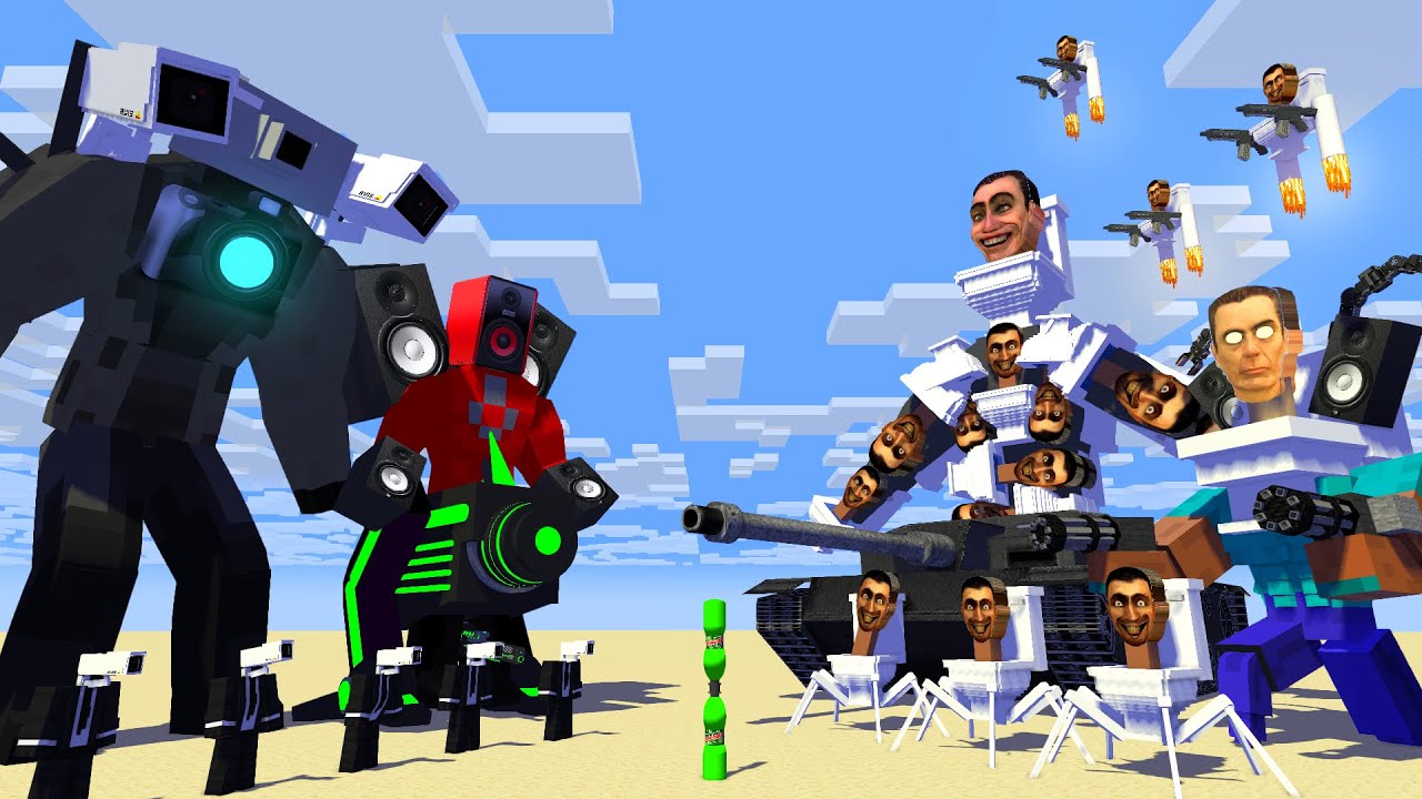 Monster School : SKIBIDI TOILET SEASON 15 ALL EPISODE - Minecraft ...