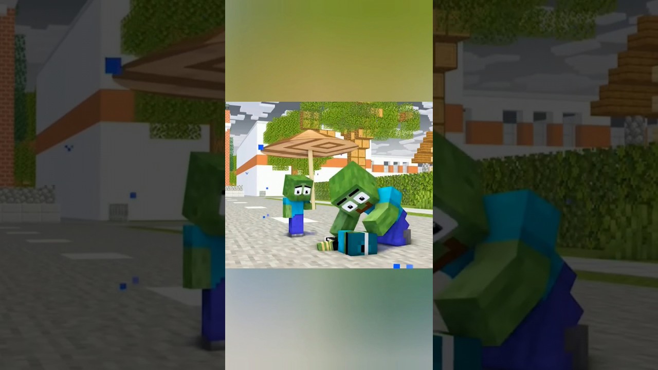 Monster School. The Rich Boy And The Poor Boy Story Minecraft Animation ...