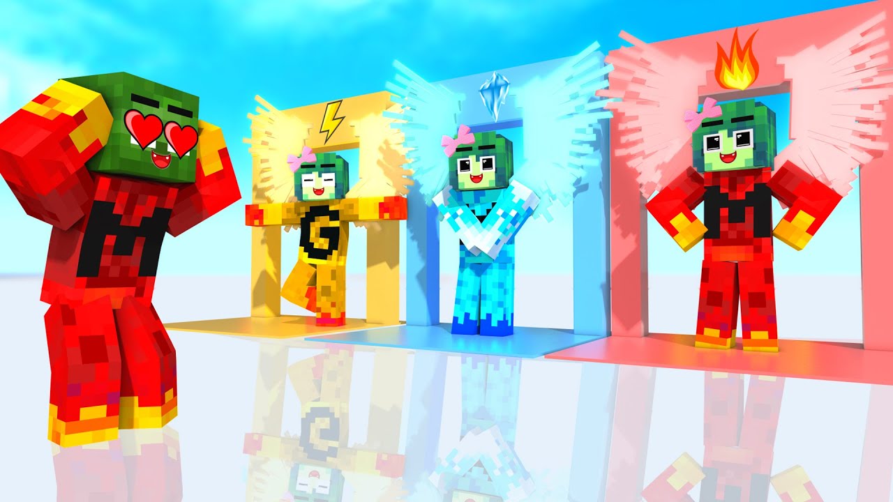 Monster School : Zombie x Squid Game Doll Looking For Angel - Minecraft ...